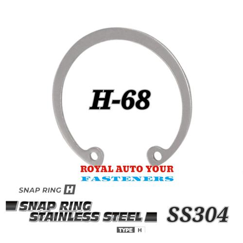 Jual SS304 SNAP RING STAINLESS H68 INTERNAL CIRCLIP - SNAPRING TYPE H - Jakarta Barat - Ray ...