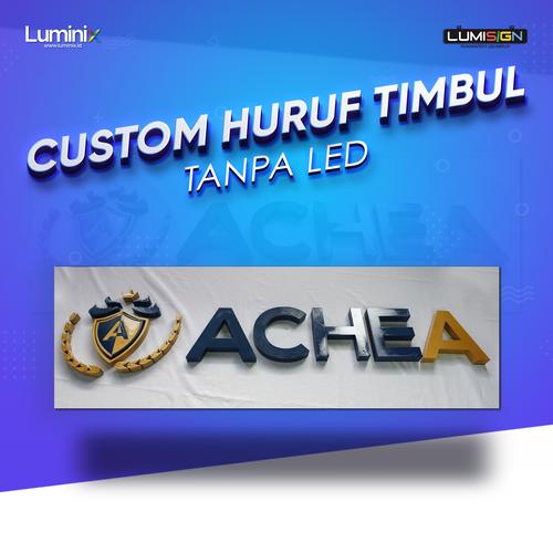Jual Huruf Timbul Tinggi 10CM - Font Sesuai Keinginan - Kota Salatiga ...