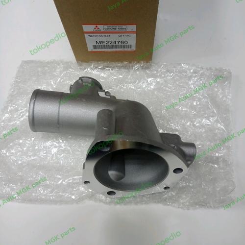 Jual WATER OUTLET RUMAH THERMOSTAT Mitsubishi Canter PS125 Turbo FE74 ...