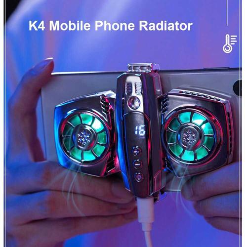 Jual Kipas Pendingin Hp Smartphone Mobile Radiator Cooling Dual Fun RGB ...