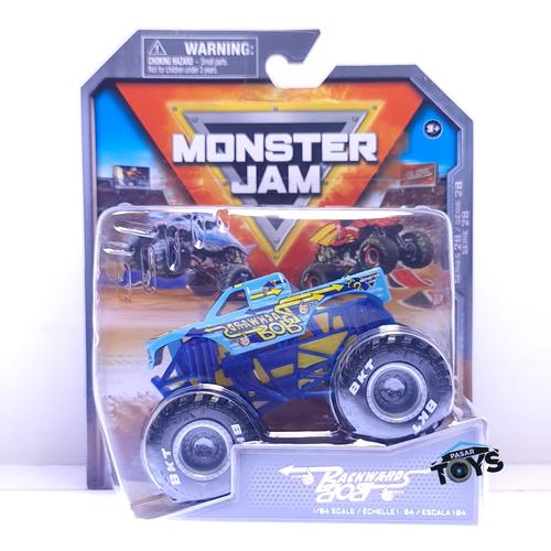 Jual Monster Jam Backwards Bob 1:64 - Retro Rebels Series 28 Monster ...