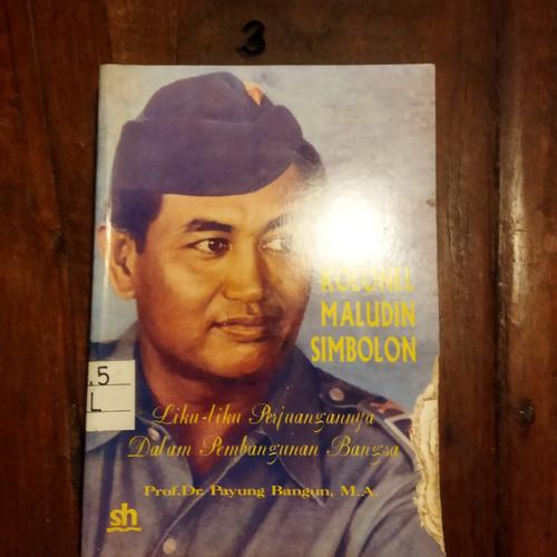 Jual kolonel maludin simbolon - Jakarta Selatan - Art & Book Gallery ...