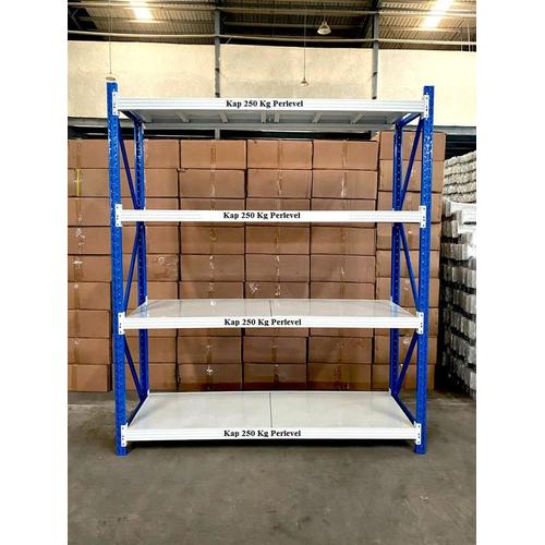 Jual Rak Gudang Industrial/ Rak Gudang Pabrik Kapasitas 250 kg - Level ...