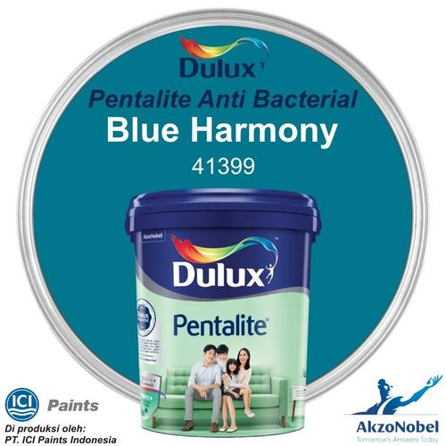 Jual Cat Tembok Dulux Pentalite Blue Harmony 41399 2,5 Liter Tinting ...