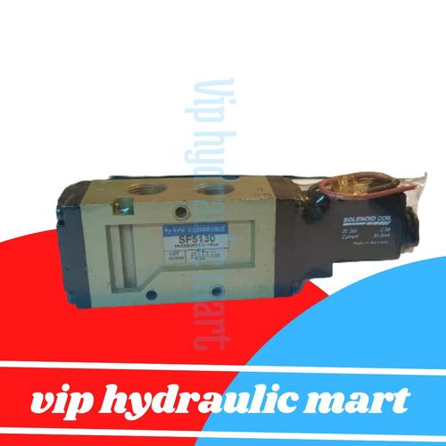Jual solenoid valve pneumatic angin YPC SF5130/DC24/selenoid valev/5/2 ...