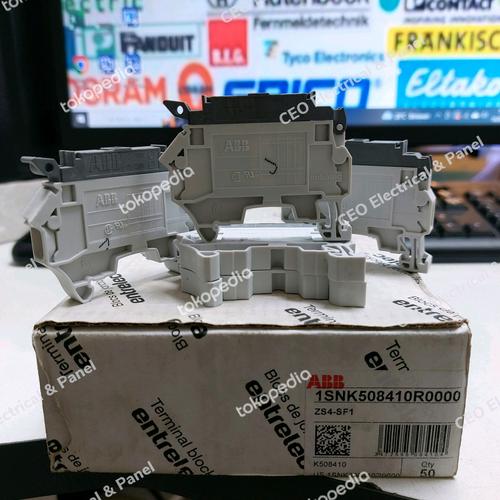 Jual NEW Entrelec ABB Terminal Block Fuse Holder ZS4-SF1 ...