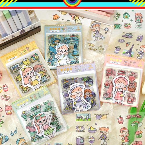 Jual ISI 20 LEMBAR STICKER PACK STIKER JOURNAL MOMO ANIMAL BUKU DIARY ...