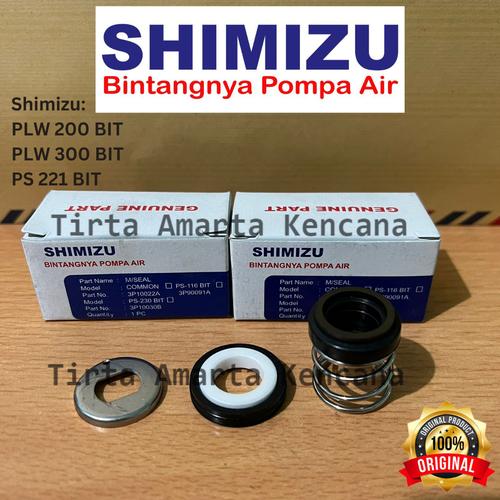 Jual Mechanical Seal Pompa Air Shimizu PLW 200 BIT / PLW 300 BIT ...
