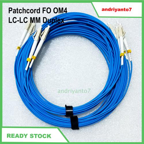 Jual Patchcord FO Multimode OM4 Duplex LC-LC - 3M - Kota Depok ...