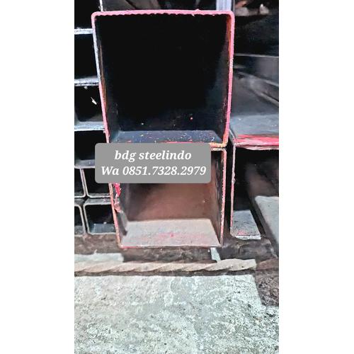Jual Besi Hollow hitam 10x10 1.8mm/besi holo hitam 100x100 FULL - Kab ...