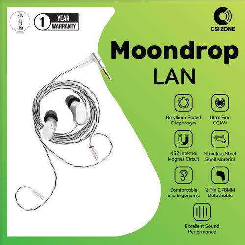Promo Moondrop LAN 10MM Beryllium Plated Diaphragm In Ear Monitor ...