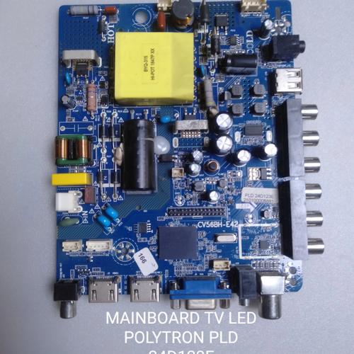 Jual MAINBOARD MB MOTHERBOARD TV LED POLYTRON PLD 24D123E - Kota ...