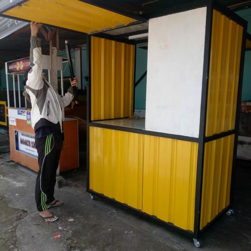 Jual booth mini container - Kab. Deli Serdang - MN_KONTRUKSI | Tokopedia