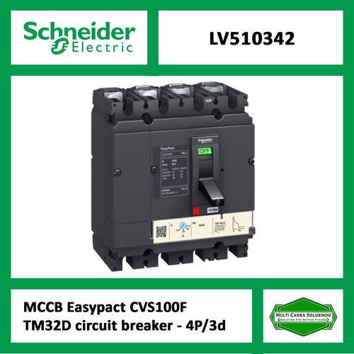 Jual Schneider MCCB Easypact CVS100F TM32D 4P LV510342 - Kota Tangerang ...