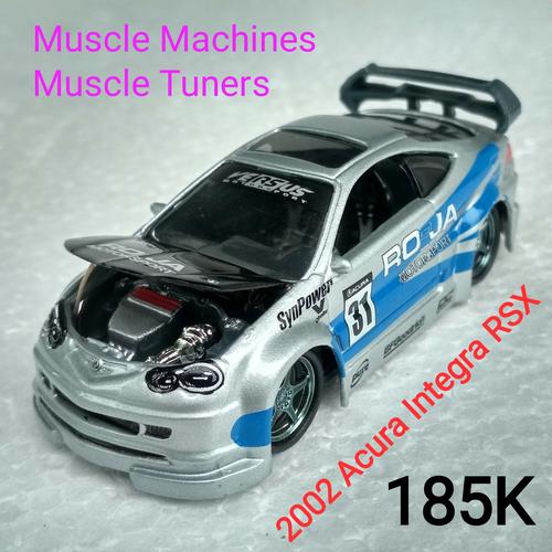 Jual Diecast Muscle Machines Tuner 2002 Honda Acura Integra RSX Open ...