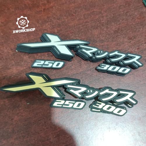 Jual Emblem Logo XMax 300 Japanese Jepang Gold Silver - Perak - Kab ...