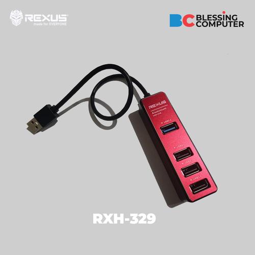 Jual USB Hub 4 Port Rexus RXH-329 - Kota Denpasar - Blessing Computer Bali | Tokopedia