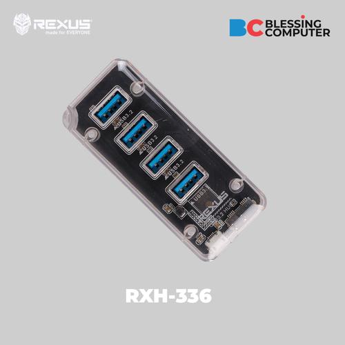 Jual Usb hub 4 port Rexus Type C V3.2 RXH-336 Transparant / Usb Hub Rexus - Kota Denpasar ...