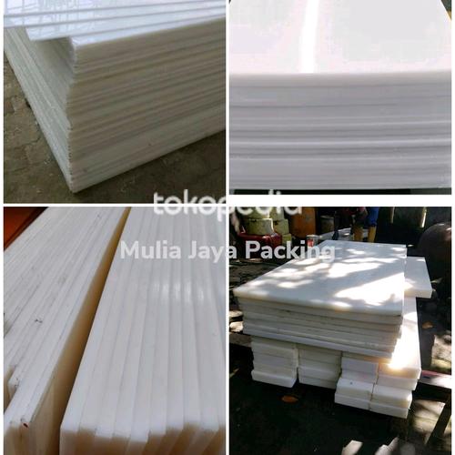 Jual Plat nylon putih / Pe sheet 20mm x 150mm x 400mm - Jakarta Barat - MULIA JAYA PACKING ...