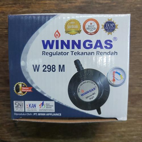 Jual Winn Gas Regulator Gas W 298 M / Regulator Gas Tekanan Rendah ...