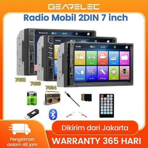 Promo Mobil Head Unit Player Double DIN MP5 Multimedia Player Layar 7 ...