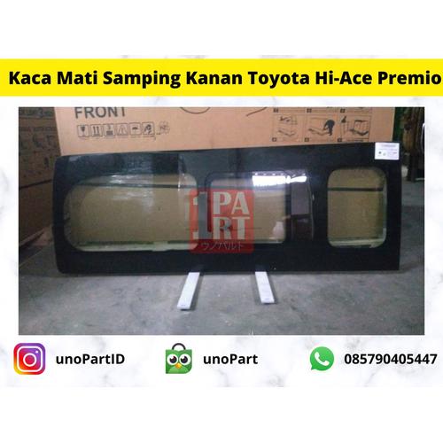 Jual Kaca Samping Belakang Kanan + Jendela Toyota Hiace Hi-Ace Premio ...