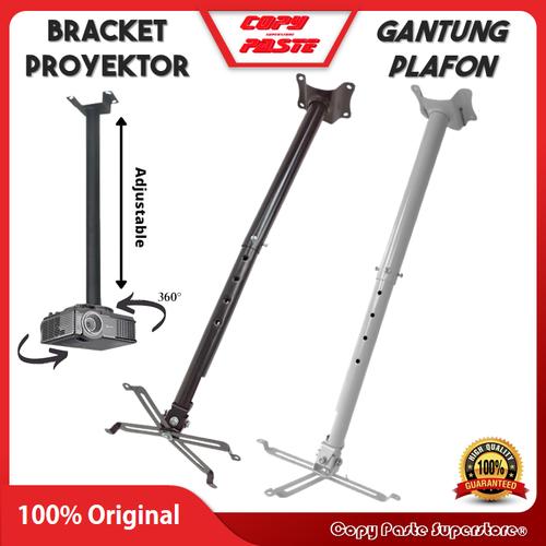 Promo bracket gantung projector/proyektor/infocus universal tiang 1M ...