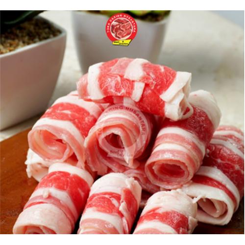 Jual Daging Sapi Shabu-Shabu - USA Beef Short Plate Slice 500gram ...