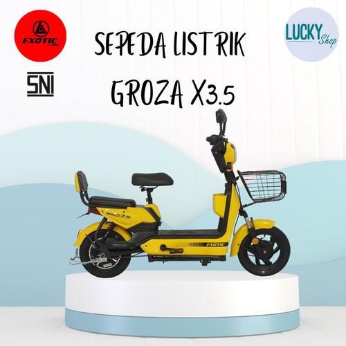 Jual Sepeda Motor Listrik Groza X3.5 Groza X 3 5 GROZA X 3.5 PACIFIC ...
