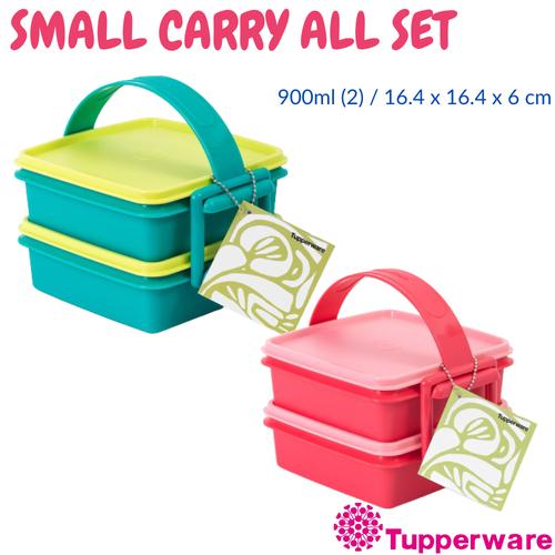 Jual Rantang Makanan Tupperware / Tempat Makan Susun Small Carry All ...