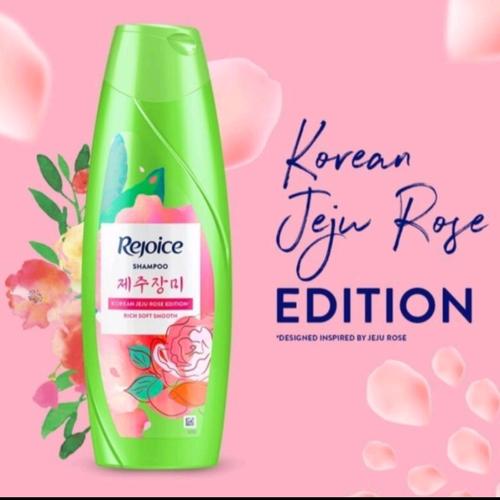 Jual Shampoo Rejoice Korean Jeju rose edition rich soft smooth 340 ml - rich soft smoot - Kota ...