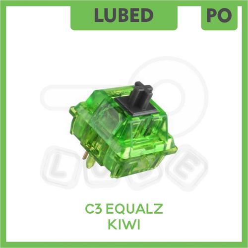 Jual LUBED (67g) C3 EQUALZ KIWI Switch Tactile with Krytox / Tribosys - No Deskeys/Film ...