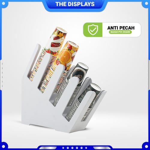 Jual Rak / Rack / Dispenser / Organizer Paper Cup isi 4 slot - RAKIT ...