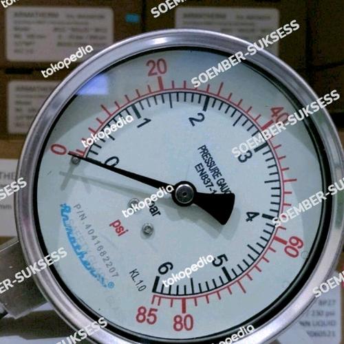 Jual PRESSURE GAUGE ARMATHERM 4 INCH 0-6 BAR - Jakarta Barat - SOEMBER ...