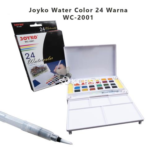 Jual Joyko Water Color 24 Warna WC-2001 Cat Air Aquarel Murah ...