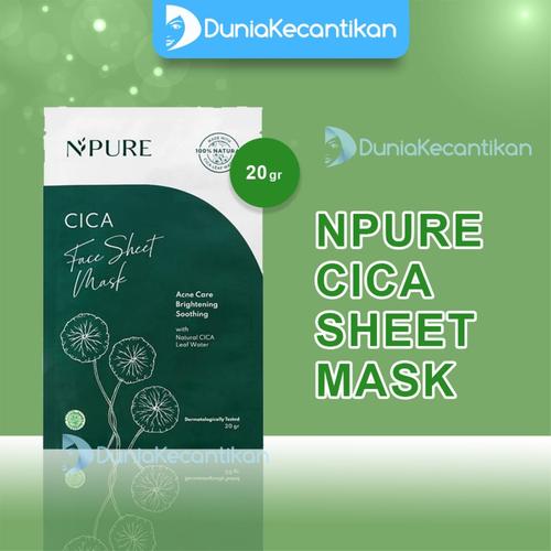 Jual NPURE Centella Asiatica Sheet Mask - Kota Surabaya - TOKO DUNIA ...