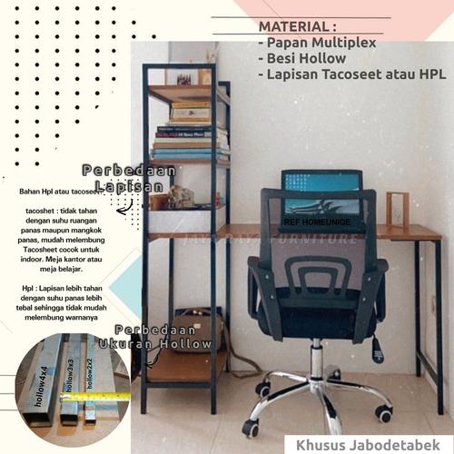 Jual Meja kerja tingkat meja belajar meja kantor - HOLLOW3X3, TACOSEET ...