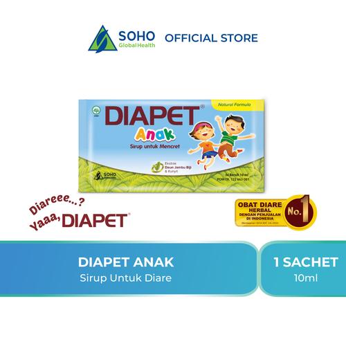 Promo Diapet Anak Sirup Untuk Mencret 1 Sachet @10ml - Jakarta Timur ...