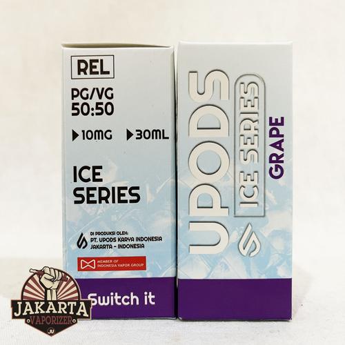 Jual [SALT] UPODS GRAPE ICE SERIES 30ML 10MG BY UPODS JUICE CARTEL SALT ...