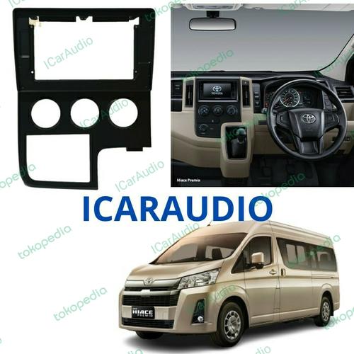 Jual frame head unit android 10 inch toyota premio hiace hi-ace 2019 up ...
