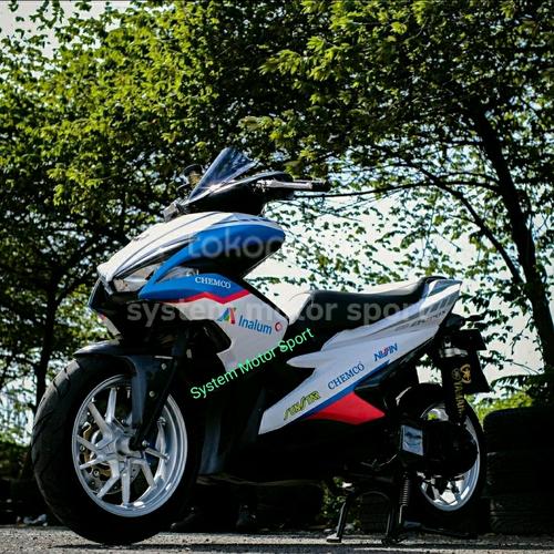 Jual Velg Chemco yamaha aerox old dan aerox new 3.5 dan 4 inc - Hitam ...