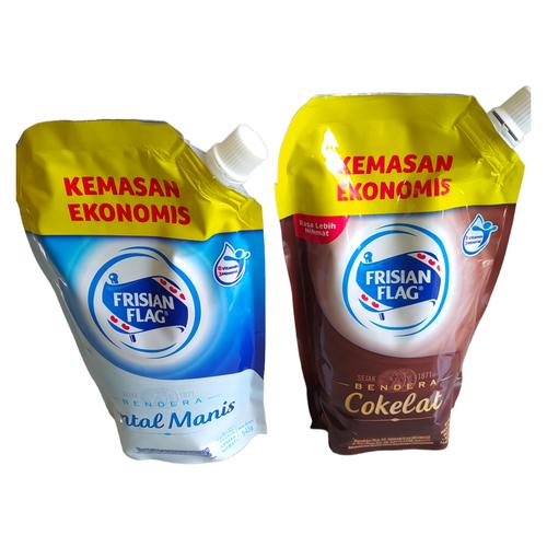Jual Frisian Flag Susu Bendera Kental Manis 545 Gram Kemasan Ekonomis ...