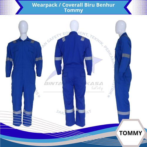 Jual WEARPACK / COVERALL TOMMY UK M - L - XL - XXL - XXXL - Merah, XL ...