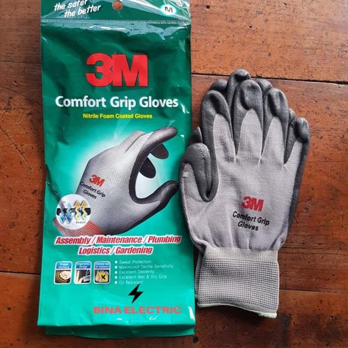 Jual Sarung Tangan 3M / Comfort Grip Gloves / Sarung Tangan Listrik ...