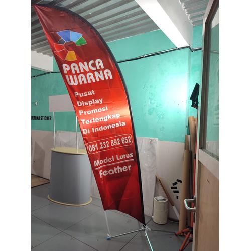 Jual Bendera Iklan pantai/Tear Drop Feather/Bendera Pantai/Bendera ...