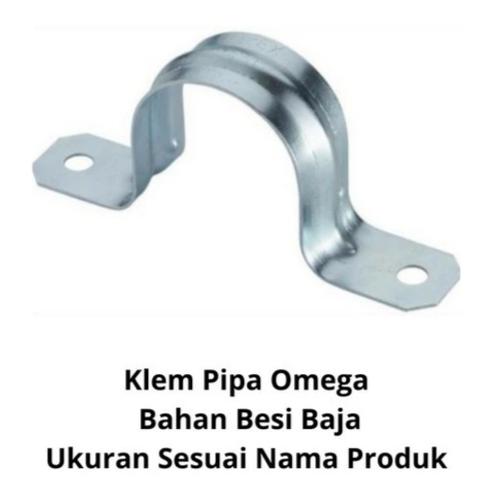 Jual Klem pipa omega 10 inch bahan besi galvanis klem omega - Jakarta ...