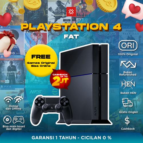 Promo SONY PS4 Playstation 4 FAT 500 GB 1 TB Bonus Bundle Banyak Games ...
