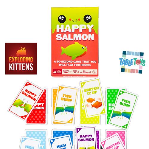 Jual Happy Salmon New by Exploding Kittens (2021) Boardgame | Board ...