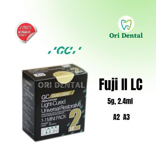 Jual GC Fuji 2 LC Gold Label GIC Mini Pack. Light Cure Universal Restorativ - Kota Surabaya ...