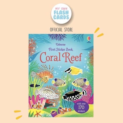 Promo Usborne First Sticker Book Coral Reef - Buku Stiker Impor Edukasi ...